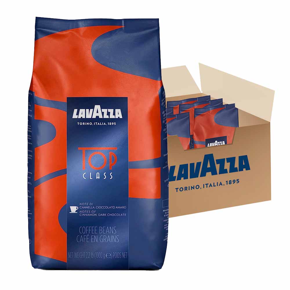 Lavazza Top Class Espresso Coffee Beans 6x1kg – Coffee Supplies Direct