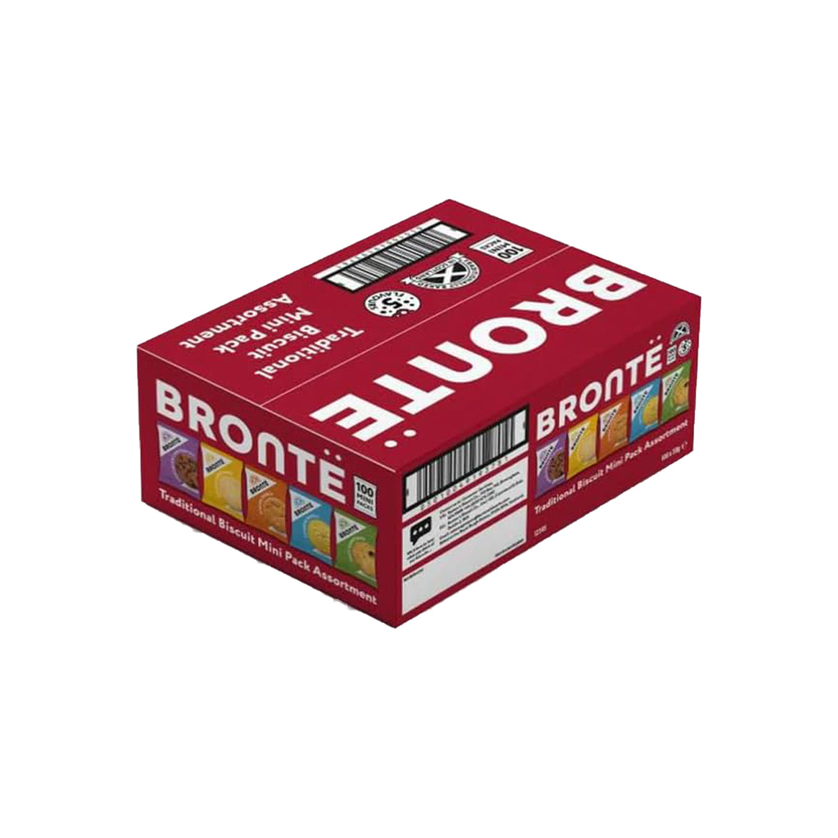 Bronte Traditional Biscuits 100 Mini Packs 5 Variety Pack – Coffee ...