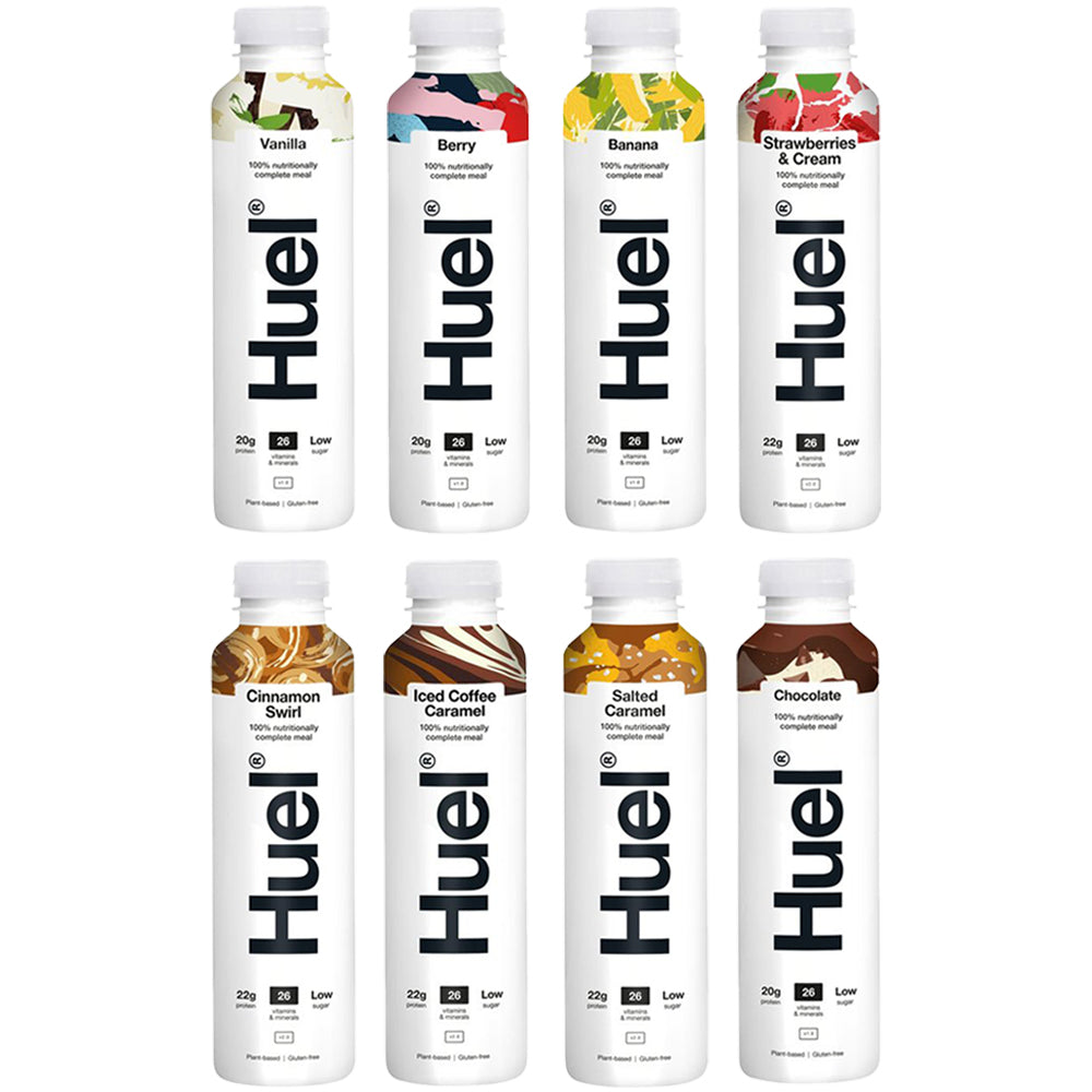 Huel Ready To Drink Complete Meal Variety Pack 8x500ml – Coffee ...