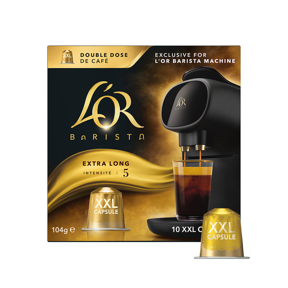 L'OR Barista Double Extra Long Intensity 5 XXL Coffee Pods 1x10 ...