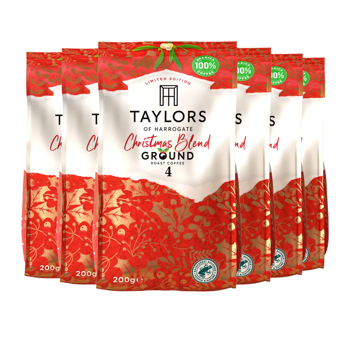 Taylors of Harrogate Christmas Blend Ground Coffee 6x200g – Coffee ...