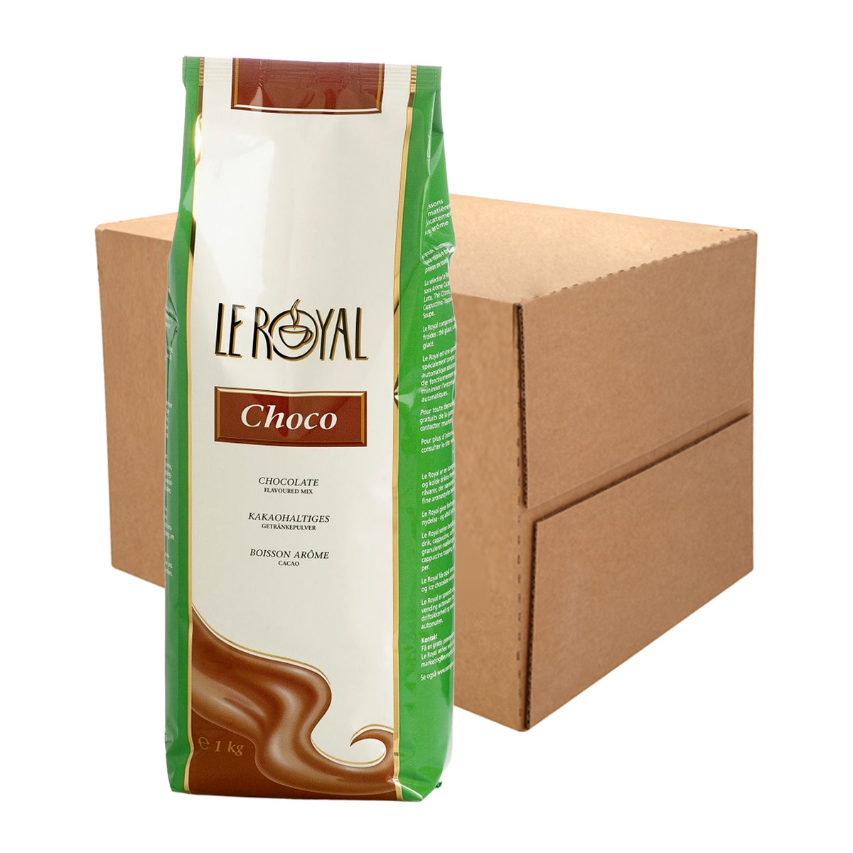 Le Royal 'Choco' Green Vending Hot Chocolate 10x1kg – Coffee Supplies ...