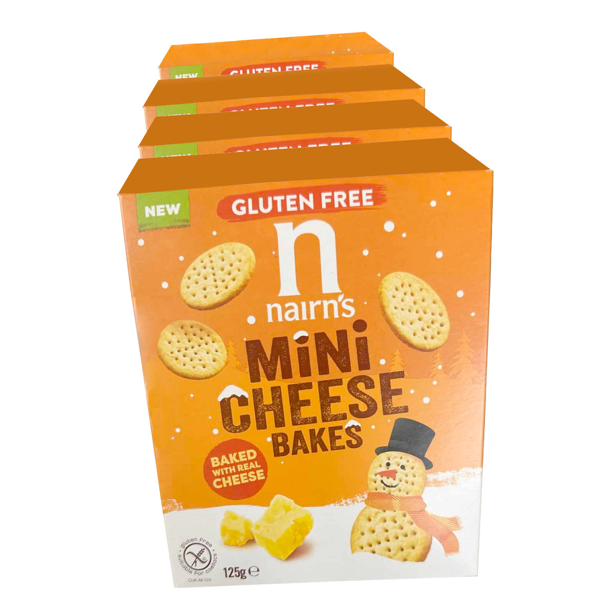 Nairn's Gluten Free Mini Cheese Bakes Seasonal Share Box 4x125g ...
