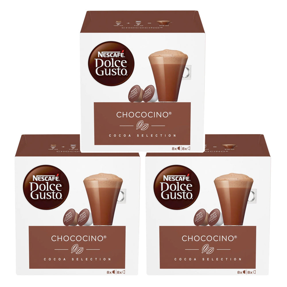 Nescafé Dolce Gusto Chococino Hot Chocolate Pods 3 x 8 Drinks